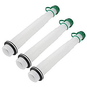 3 Sets of Replacement Gas Can Fuel Spout Cap Kit Garden Industrial Machinery Refuel Tool(1L)