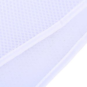 Arm Sling Immobilizer Shoulder Wrist Soft Elbow Brace Forearm Cool Mesh Breathable Support Strap for fracture,Fractured Arm Dislocation Sprain Strain (White)