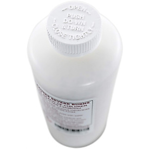Potassium Hydroxide Flakes KOH, 2 lbs Caustic Potash Anhydrous KOH Dry Electrolyte - HDPE Container with resealable Child Resistant Cap