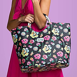 Swig Life Loopi Tote Bag, Large, Lightweight, Waterproof Beach and Utility Bag