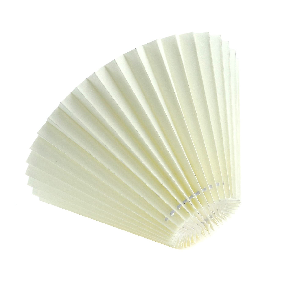 Tighall E27 Fabric Lampshade Cloth Lamp Shade Pleated Light Cover Bedside Desktop Lamp Cover Chandelier Protector for Pendant Light Decor (Beige)