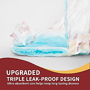 Capable Newborn Diapers Size 3, 102 Count, Triple Leak-Proof Baby Diapers, Hypoallergenic Disposable Diapers with Wetness Indicator, Extra-Absorbent, Light and Snug