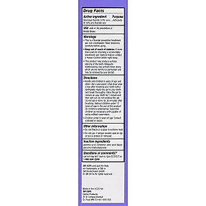 3M 70201400762 Just For Kids 0.4% Stannous Fluoride Brush On Gel, Extra Cavity Protection, 4.3 oz