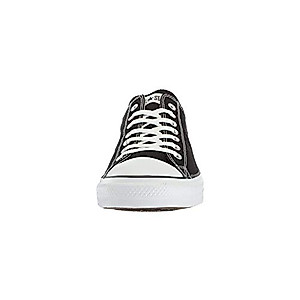 Converse M9166- Chuck Taylor All Star Unisex Ox Low Top Black Sneakers, 9 Women/7 Men