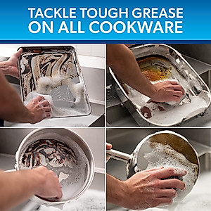 Dawn Professional Heavy Duty Manual Pot and Pan Dish Soap Detergent, 1 Gallon (Case of 4)