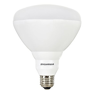 LEDVANCE 79176 Sylvania Dimmable Led Bulb, 15 W, 120 V, Br40, Medium, 25000 Hr, Warm White