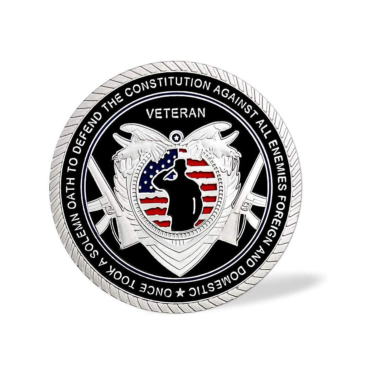 United States Military Veteran Challenge Coin Army Soldiers' Oath Commemorative Coins