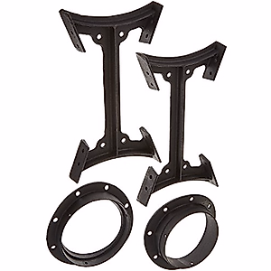 US Stove BKAD500 Barrel Camp Stove Adapter Kit, Small, Black