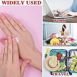 5 Pack Natural Botanical Fragrance Hand Cream Travel Gift Set for Chapped and Work Hands,Moisturizing Mini Hand Lotion Travel Size for Men and Women,with Natural Shea Butter and Aloe Vera - 30ml