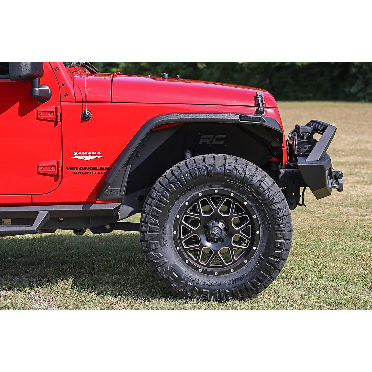Rough Country High Clearance Fender Flares for 07-18 Jeep Wrangler JK - 99037