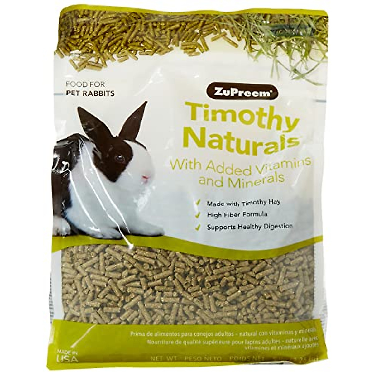 Zupreem Food Nature'S Promise Rabbit Pellets, 5 Lb