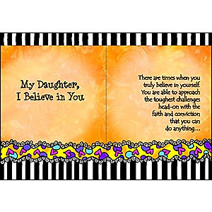 Blue Mountain Arts Little Keepsake Book "Daughter, I love you with all my heart" 4 x 3 in. Sentimental Mini-Book Is Perfect Christmas, Birthday, Graduation, or Anytime Gift from Mom, by Suzy Toronto