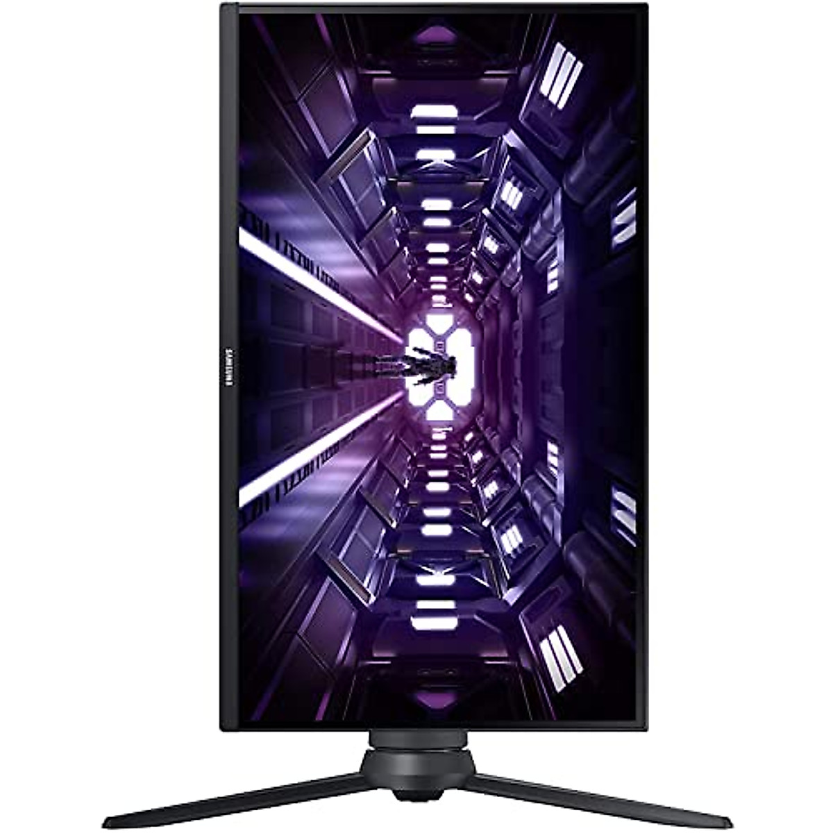SAMSUNG Odyssey G3 Series 27-inch FHD 1080p Gaming Monitor, 144Hz, 1ms, Height Adjustable Stand, 3-Sided Border-Less, FreeSync Premium, with MTC HDMI Cable