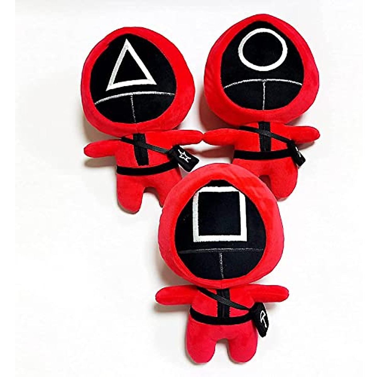 DENTIFINE 9.5 Inch Squid Plush Doll 2021 Video Game Masked Man Doll Collection Gift Accessories, colección de figuras de Hombre enmascarado, adornos de Regalo