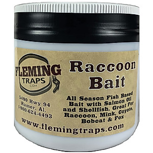 Fleming Traps Predator Bait Kit - Coyote, X5 & Raccoon Bait with Wool - 3 Pack