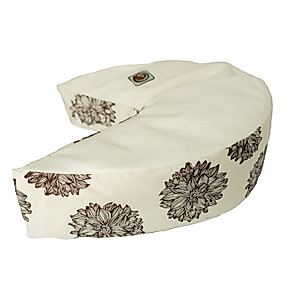 The Nesting Pillow- Organic Nursing Pillow with Washable Slipcover (Paloma)