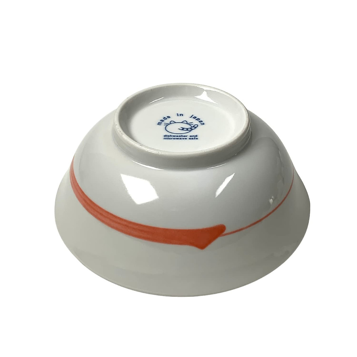 JapanBargain, Japanese Porcelain Bowl Rice Bowl Udon Bowl Ramen Noodle Soup Bowl Cereal Bowl Poke Bowl Pho Bowl Made in Japan, Maneki Neko Smiling Cat Pattern (2, Pink)