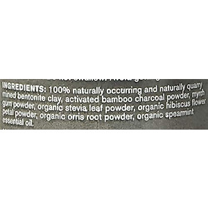 InVitamin Natural Whitening Activated Charcoal Powder for Teeth and Gums (Spearmint)