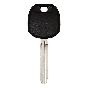 Keyless2Go Replacement for New Uncut Transponder Ignition 4C Chip Car Key TOY43