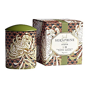 L'or de Seraphine Hestia Scented Candle | Fragrance No. 18 | Fruity & Warm Notes | 80 Hour Burn Time | Luxury Scented Candle for Home & Leisure | 17 oz