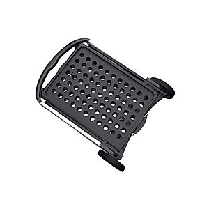 CLAX® The Original | Made in Germany | Multi Use Functional Collapsible Carts | Mobile Folding Trolley | Storage Cart Wagon | Shopping Cart with 2 Storage Crates (Black)