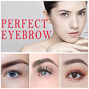 IONSGAKO 24PCS Eyebrow Stamp Stencil Kit Eyebrow Stencils Eyebrow Template Eyebrow Shaper Kit Brow Stencil for Shaping Fashionable Eyebrows