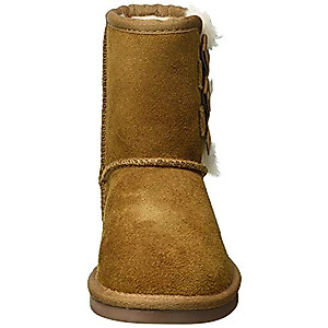 Koolaburra by UGG Unisex-Child Victoria Short Fashion Boot, Chestnut, 9 Toddler US