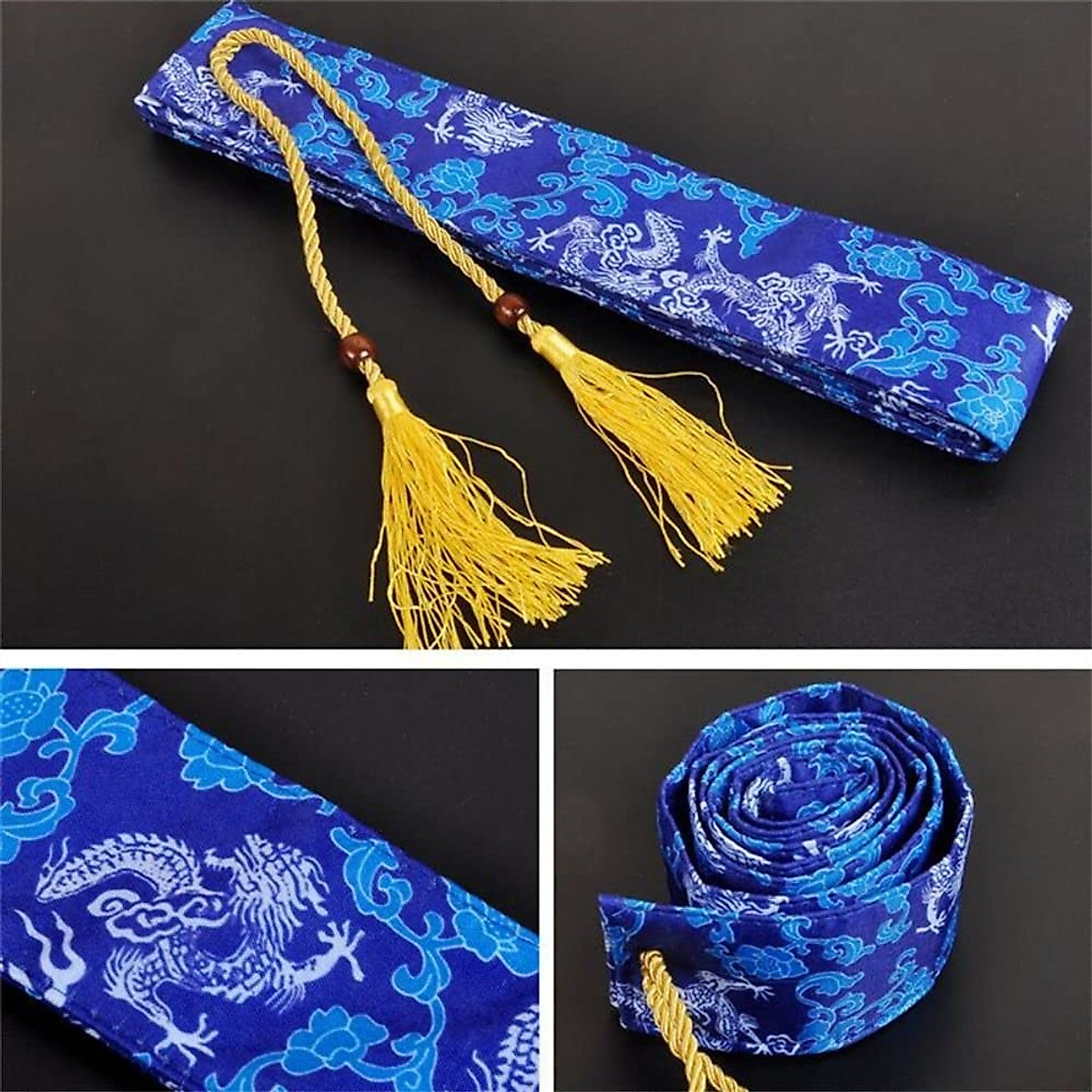 Multicolor Fishing Pole Bags, Fishing Rods Telescopic Pole Bag, High Elastic Fishing Rod Bag, Rod Cover Fishing Rods Accessories(Black red)