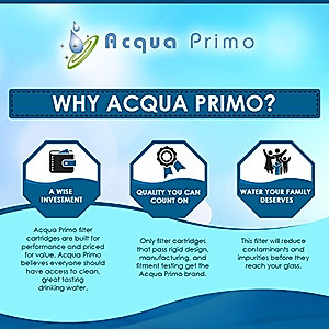 Acqua Primo Microline TFC-335 RO Compatible System Replacement Water Filter Kit