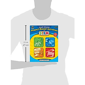 Teacher Created Resources PreK Project-based STEM Book Printed Book (Year Round Project Based Activities for Stem)