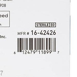 McKesson Split Sponges, 6-Ply Sterile, I.V. and Tracheostomy Dressings, Polyester/Rayon Blend, 4 in x 4 in, 25 Packs of 2 (50 Total)