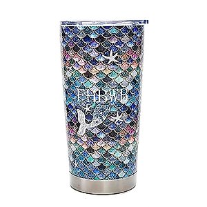 CHORIM Coffee Tumbler with Straw and Lids for Women Men 20oz Insulated Stainless Steel Water Bottle Travel Mug Custom Photo Image & Text on Coffee Cup Gift for Girls Dad Mom Families Friends (Purple)