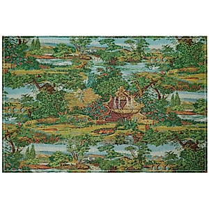 XMTXZYM 2 Meter Yarn Dyed Jacquard Fabric Women's Dress Curtain Carpet Making Thick Fabric