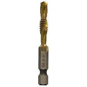 Greenlee DTAPSS1/4-20 STAINLESS STEEL DRILL/TAP, 1/4-20 (POP), 43834