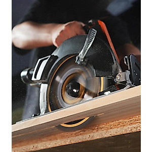 TOLESA 6 1/2 Circular Saw Blade 24 Teeth with 5/8" Arbor, ATB Carbide Teeth, Wood Cutting Framing Saw Blades for Miter Saw & Table Saw, Super Thin Kerf for Cutting Wood, Plywood, MDF, OSB (3 Pack)