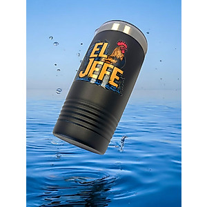 Casitika Gifts For Boss. El Jefe 20 Oz Travel Mug. Regalos Para Papa En Español. Fathers Day Appreciation Cup In Spanish, Regalo Para Padres.
