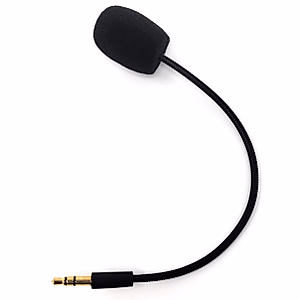 TNE Replacement Rig 400 Game Mic 3.5mm Microphone Boom for Plantronics Rig 400HX 400HS 400LX 500HX 500 700HX 700 800 Pro Xbox One PS4 Nintendo Computer Gaming Headsets