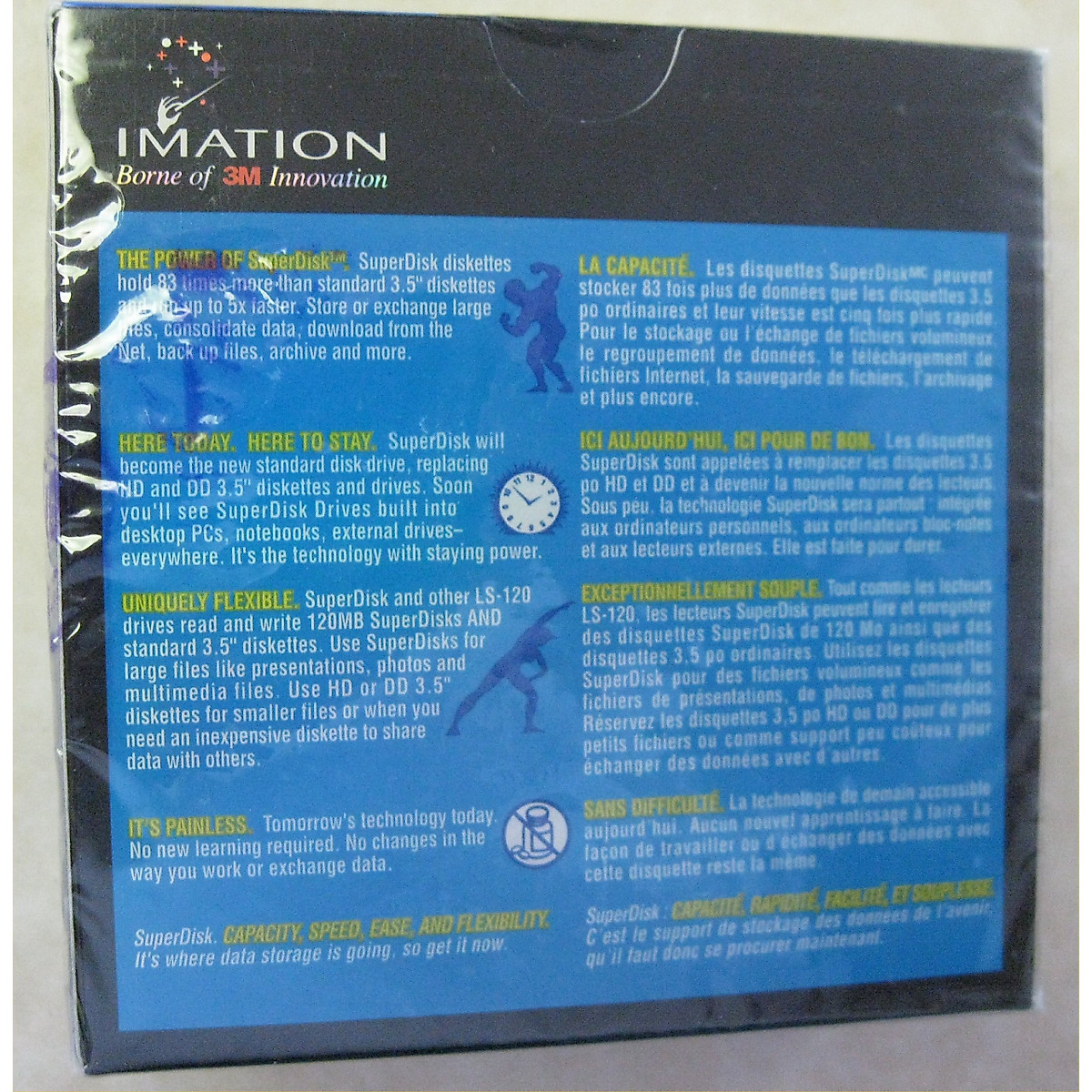 Imation SuperDisk 120MB (3-Pack) LS-120 Super Disk