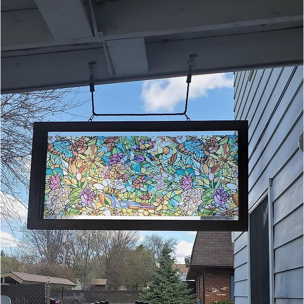 Ymeibe Porch Bench Swing Nylon Ropes Indoor Outdoor 8 ft Extra Long Adjustable Hammock Swinging Chair Straps Hanging Kit for Adjustment or Extension - Holds to 700lbs Set of 2