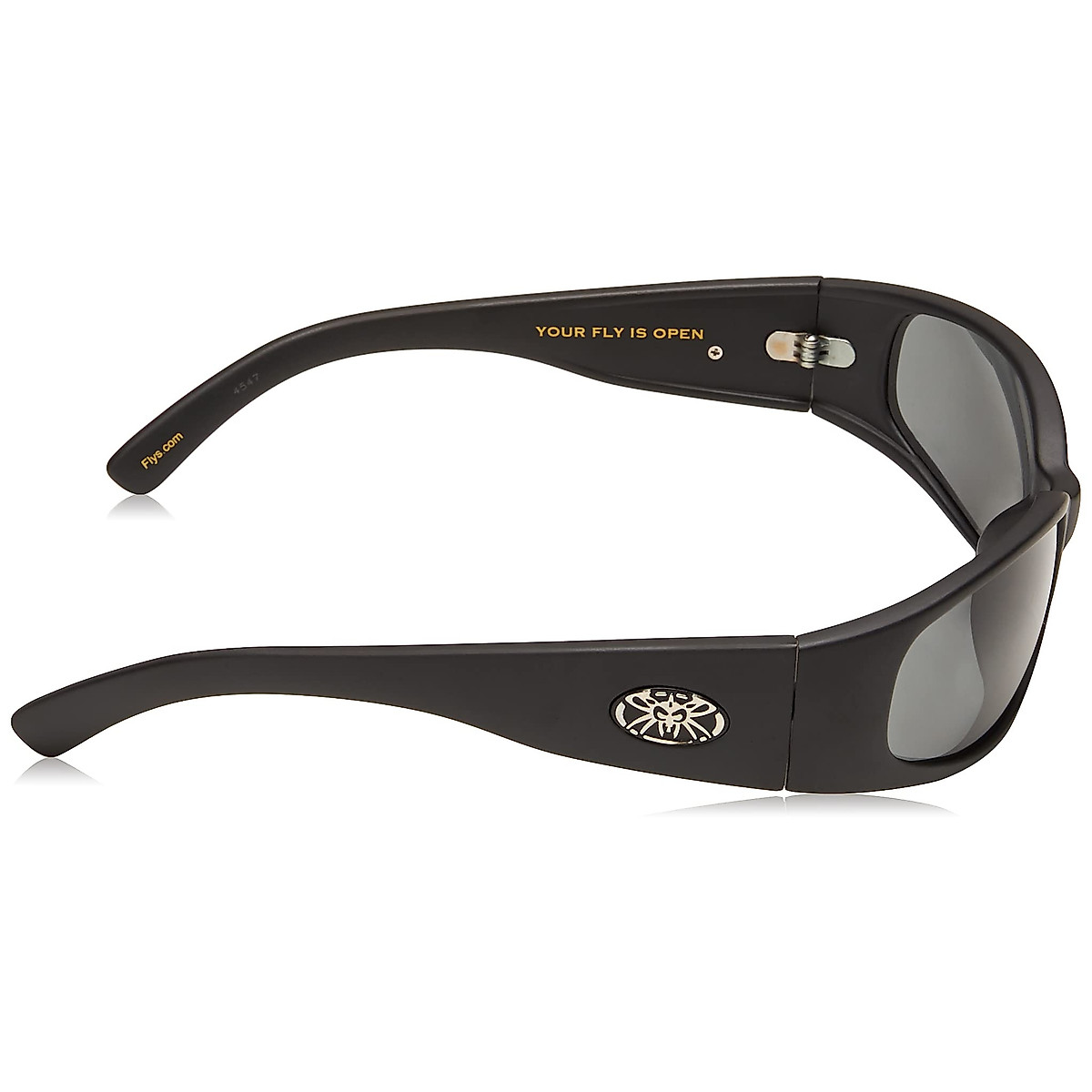 Black Flys unisex adult Micro Fly 2 Sunglasses, Matte Black, 60 mm US