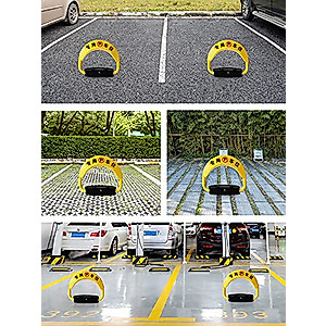 180° Anti-Collision Parking Space Lock,Automatic Remote Control Parking Lock,Carport Auto Space Stall Barrier,for Garage