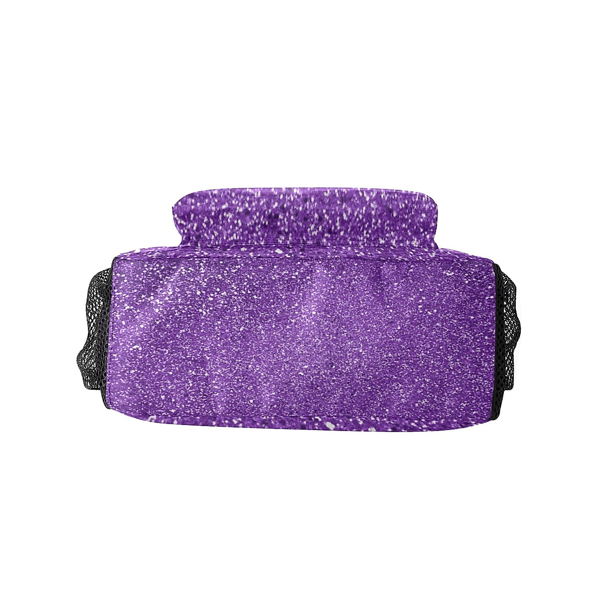 SunFancy, Purple Glitter Personalized School Backpack for Kid-Boy /Girl Primary Daypack Travel Bookbag, K10255, 12.2In(L)x5.9In(W)x16.5In(H)