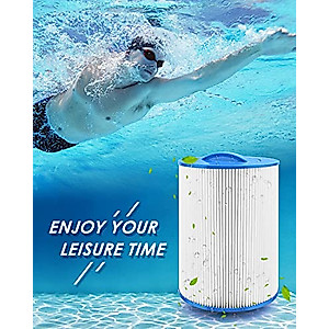 PACETAP Spa Filter Replacement for Pleatco PWW50, Unicel 6CH-940, Filbur FC-0359, Waterways 817-0050, 2 Pack 1 1/2" Coarse Thread Spa Hot Tub Filter for Waterway Vita Aber,Viking