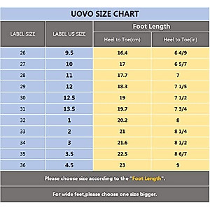 UOVO Boys Shoes Water Resistant Hiking Boots Kids Outdoor Walking Shoes Non Slip Ankle Athletic Sneaker Anti Collision Size 10 Little Kids Dark Grey