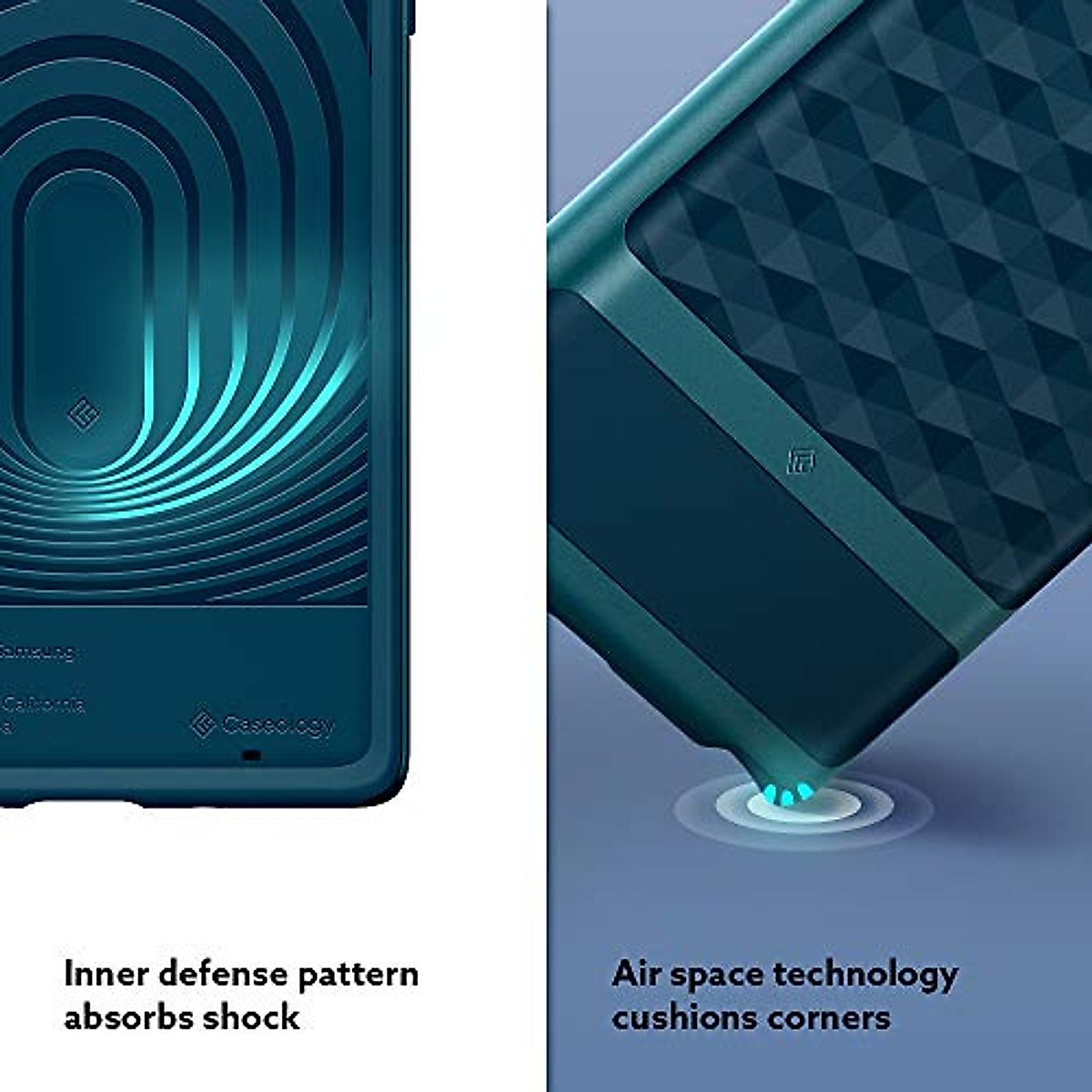 Caseology Parallax for Samsung Galaxy Note 20 Case (2020) 5G - Aqua Green