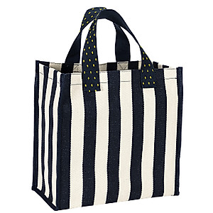 Aspenhagen Designs Heavy Duty Canvas Tote Bag w/Interior Coating for Easy Cleaning-Great Reusable Grocery Bag or Gift Bag