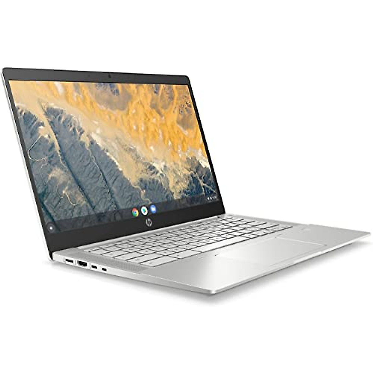 HP Pro Chromebook Laptop c640EG1 14" FHD Intel Core i3-10310U, Intel UHD Graphics, 8GB DDR4 RAM, 64GB eMMC Storage, Chrome OS, Natural Silver (Renewed)