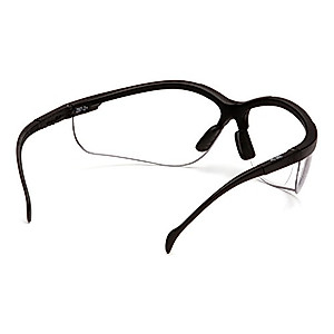 Pyramex Safety-SB1810R20 V2 Readers Safety Eyewear, Clear +2.0 Lens With Black Frame