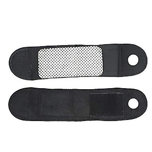 Bluelans Wrist Supports for Men and Women, 1 Pair Self-Heating Magnetic Wristband Wrist Strap Wrist Support Wrist Braces Hand Support Protector for Wrist Injuries, Joint Disease, Sprains Black