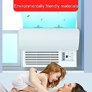 peachbasket Window Air Conditioners Windshield Universal - Room Air Conditioner Window Baffle - Prevent Direct Blowing of Cold Air - Air Conditioning Unit Baffle [20.87"X7.87"] Croppable